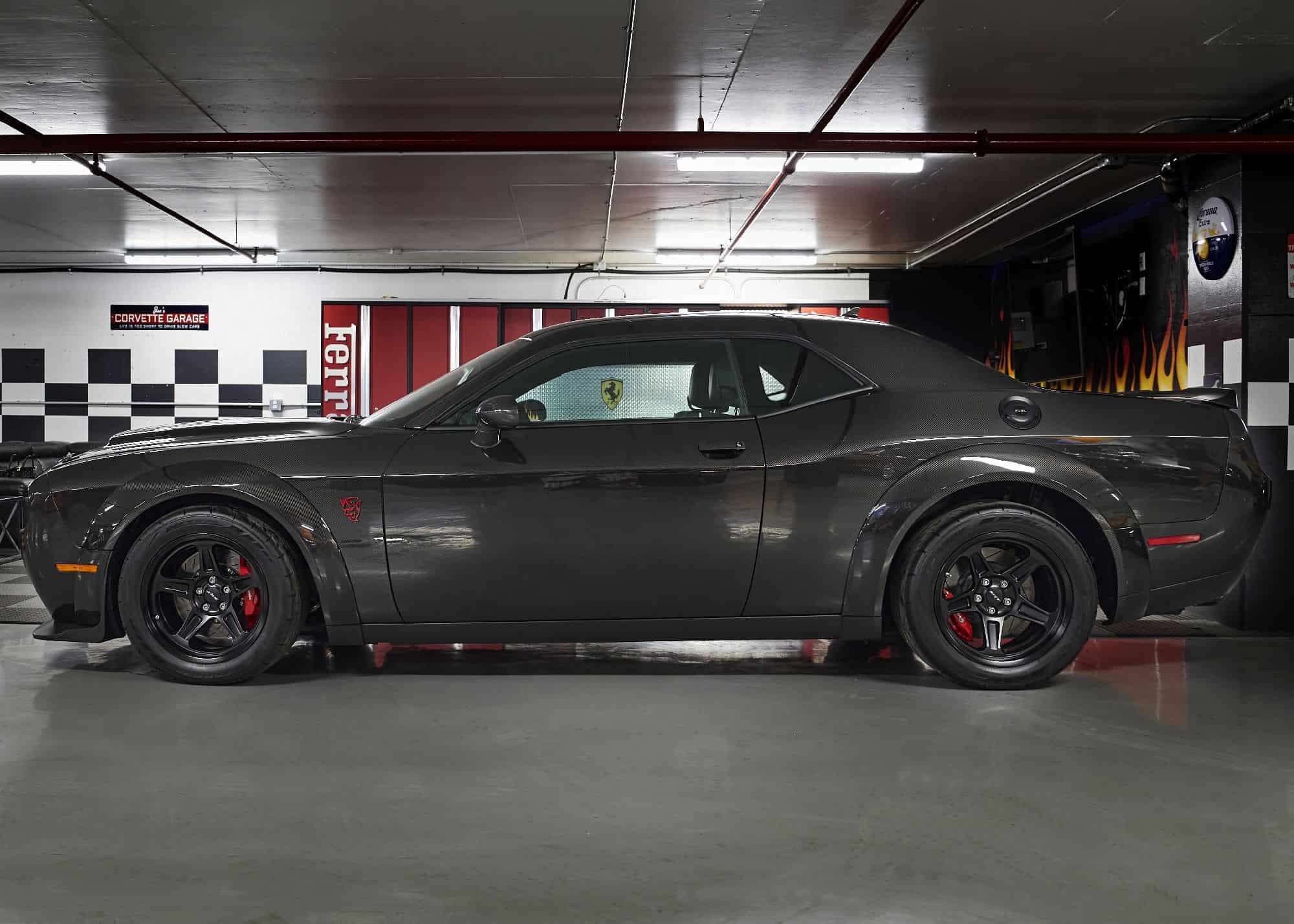 #0013 2018 Dodge Demon “Carbon” | West Coast Dream Machines